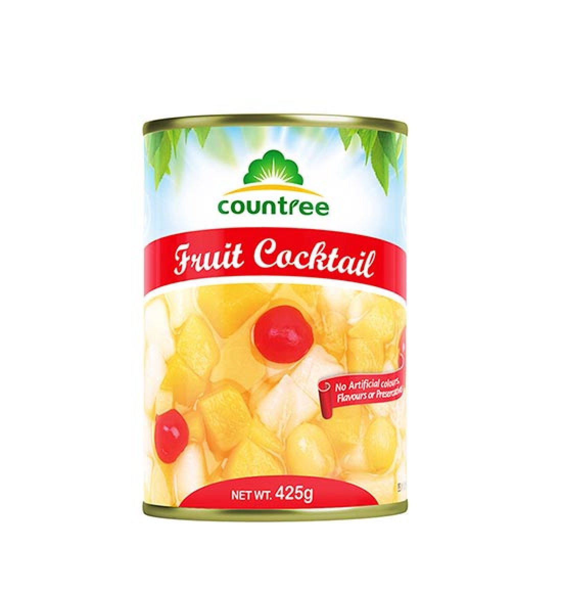 Bulk 15oz Fruit Cocktail Cans for Foodservice | Countree®️ Quality