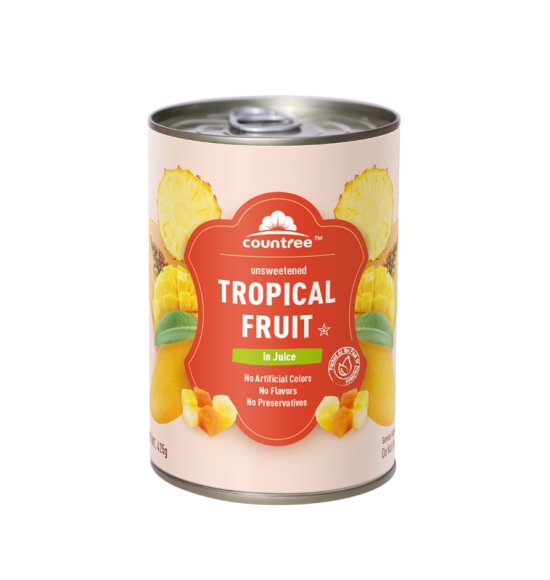 Bulk 15oz Fruit Cocktail Cans for Foodservice | Countree®️ Quality
