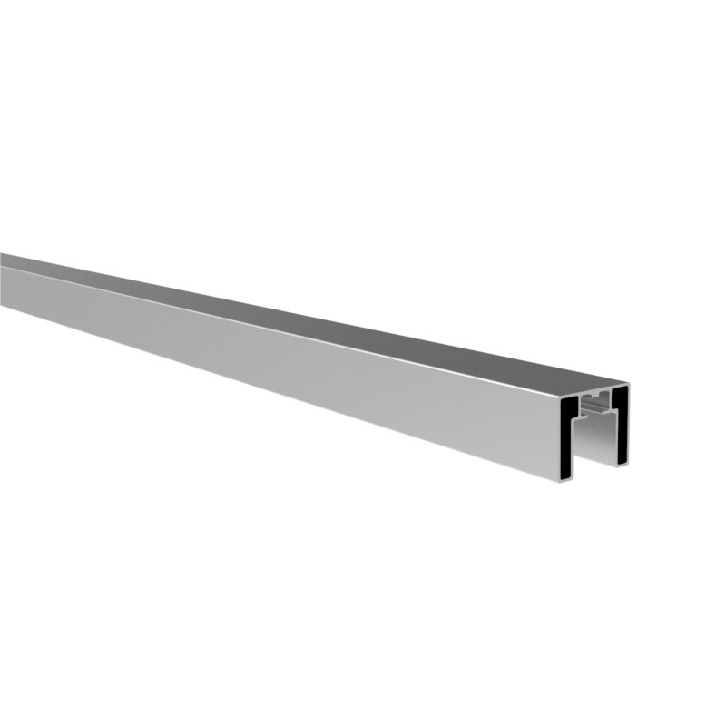 ALUMINUM CAP RAIL FOR STAINLESS STEEL POST - RECTANGLE