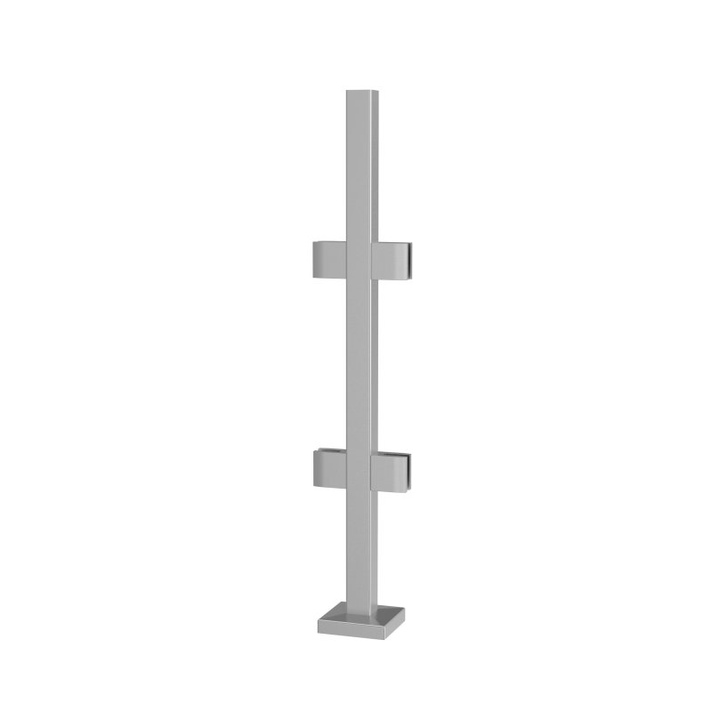 High quality stainless steel mount | Square post top mount center,