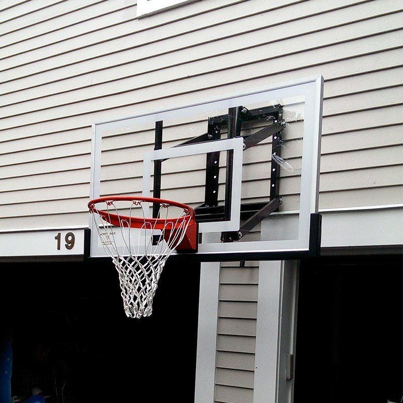 wall mount basketball goal
