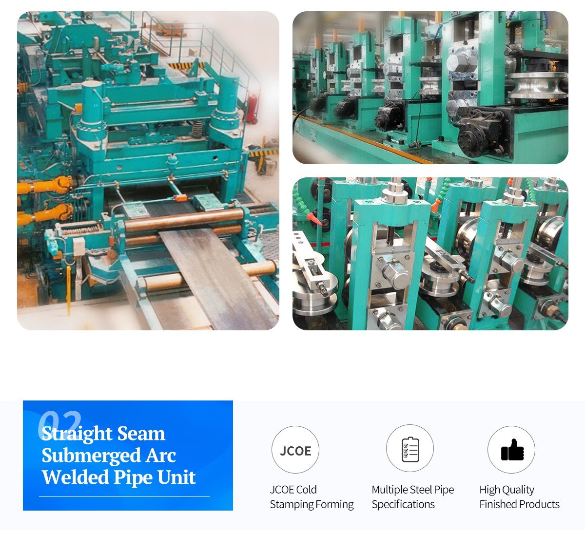 Straight Seam Welded Pipe Unit