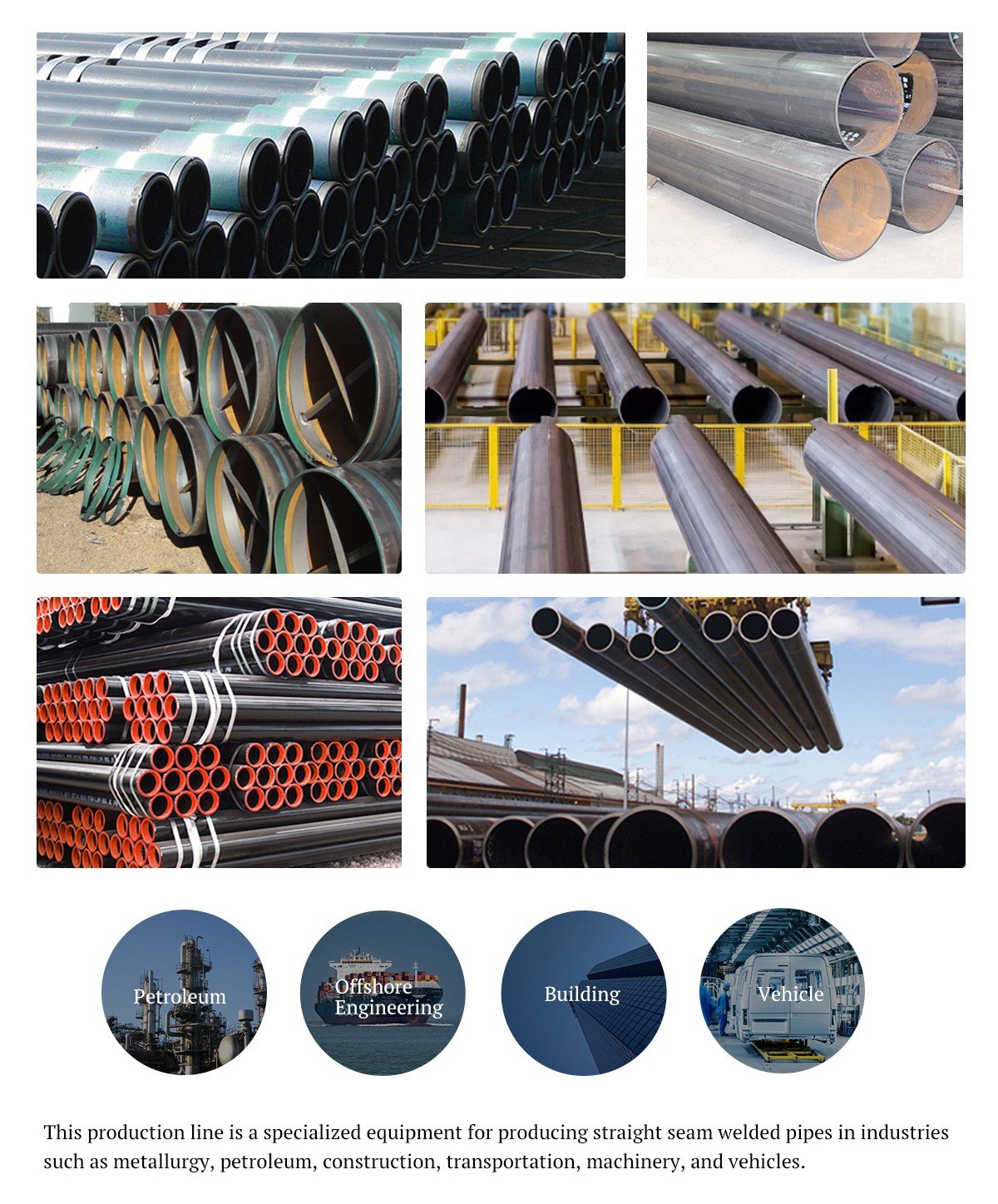 Straight Seam Welded Pipe Unit