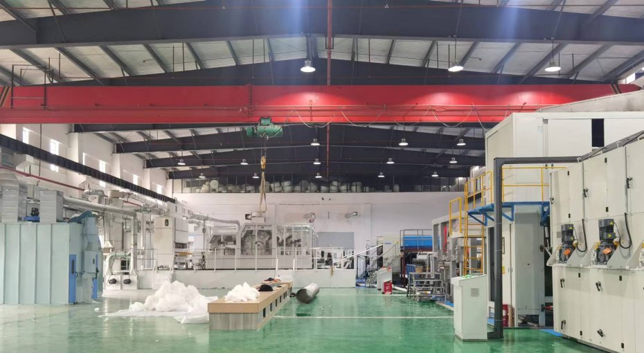 Spunlace non-woven production line