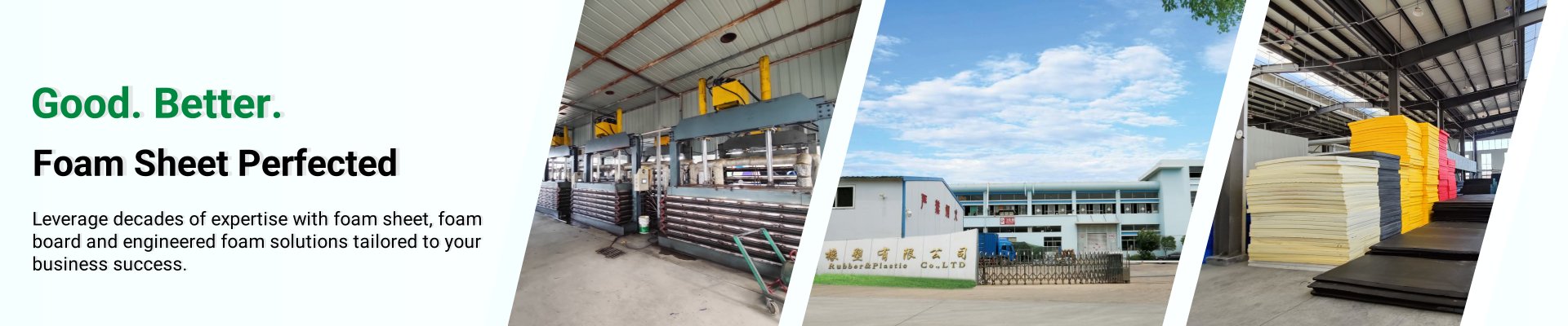 Foam sheet / engineered foam product / silicone foam profile