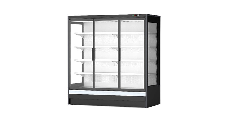 Remote Glass-door Multideck Display Fridge | Glass Door Beverage Showcase